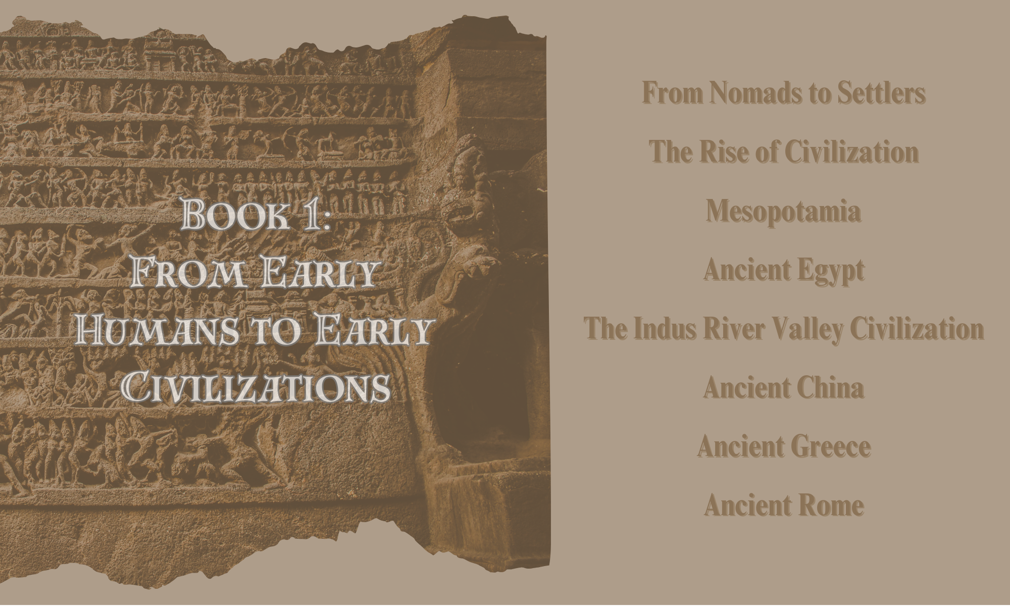 Book 1: From Early Humans to Early Civilizations - Teacher's Pack ...